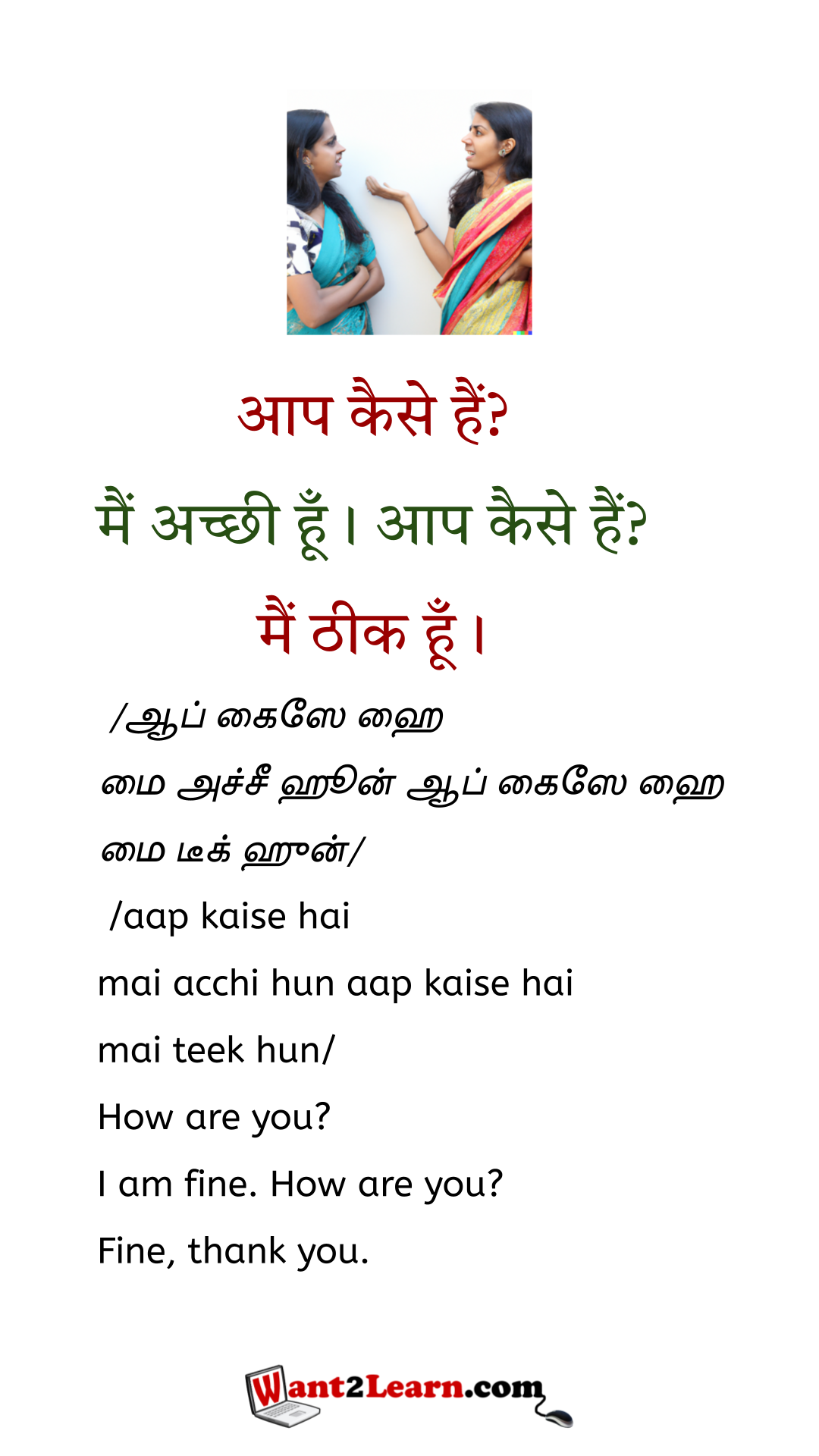 Hindi Conversations – Learn Languages Through Audio Video Materials