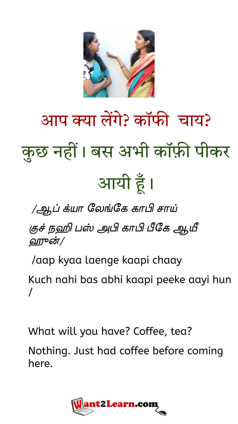 Hindi Conversations – Learn Languages Through Audio Video Materials